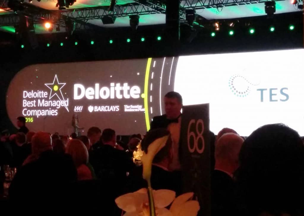 TES Named as one of Ireland's Best Managed Companies - TES Group