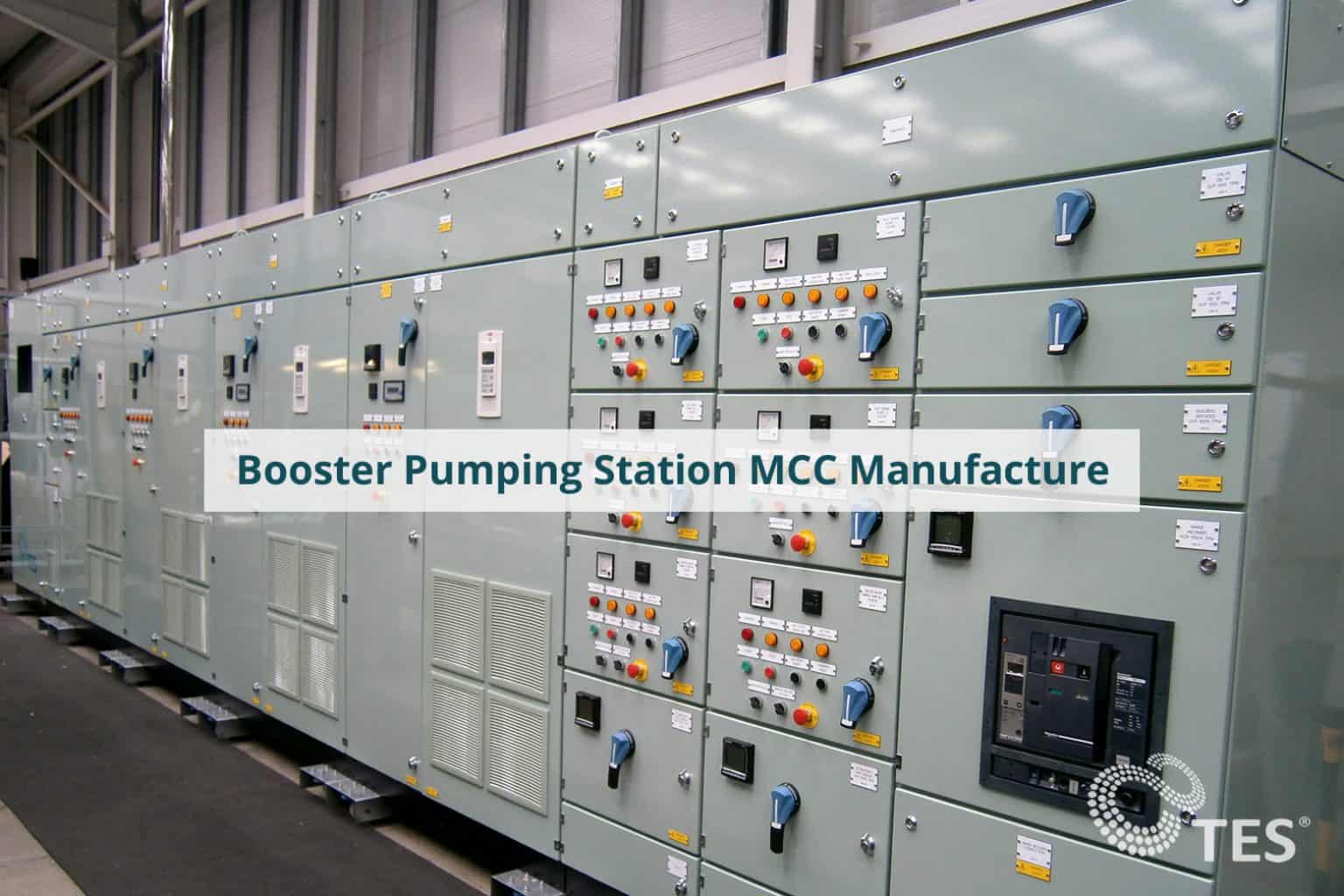 Pumping Station MCCs - UK design & manufacture for water & wastewater